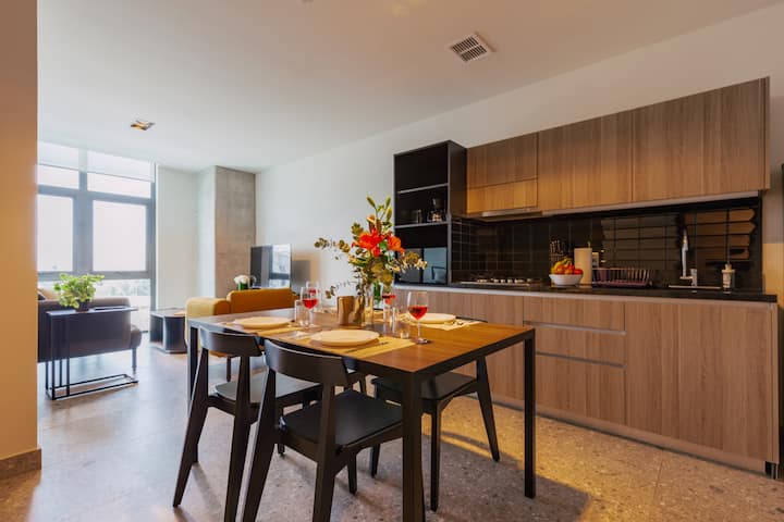 Modern 1-br Apt W/ Skyline Views | Viato Homes - Mexico State