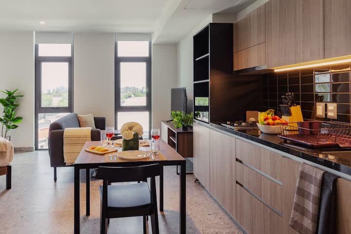 Chic Studio W/ Wifi & Work Hub | Viato Homes - Ciudad de México