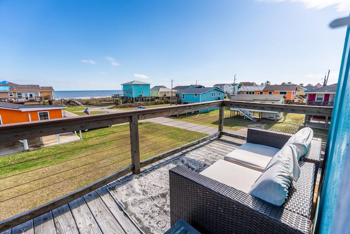 Beautiful Ocean View L Free Cancellation - Surfside Beach, Freeport