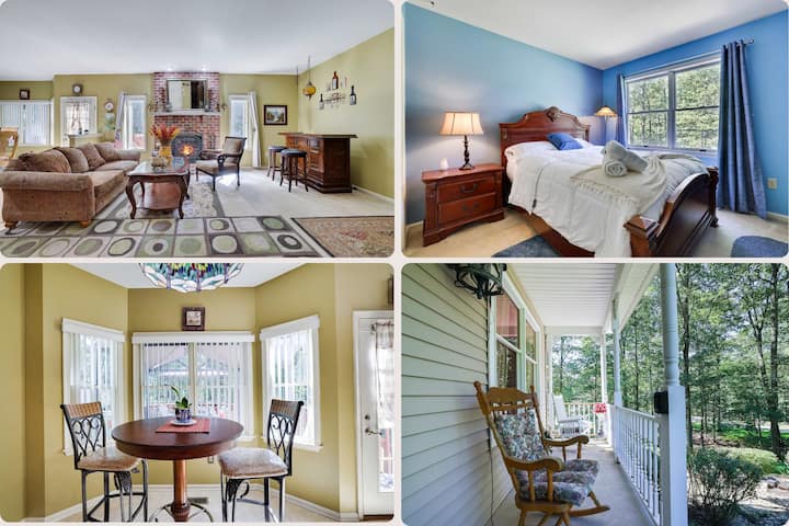 ‼️Swiftwater 4br Home With Fireplace & Backyard - Mount Pocono, PA