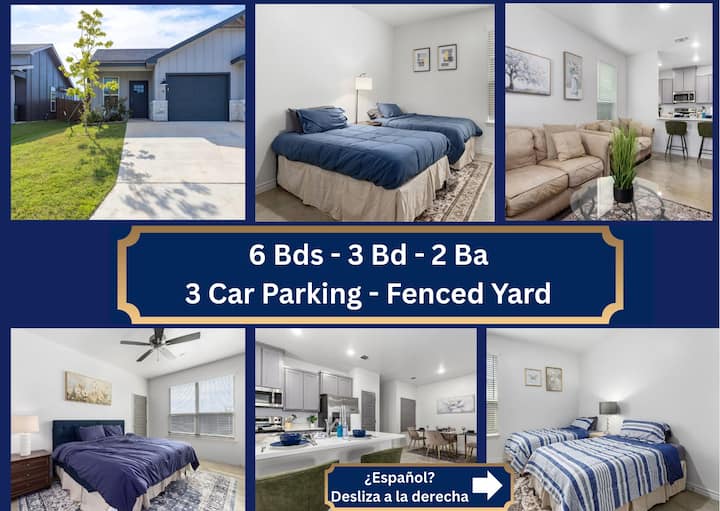 New*temple, 6bd Or 3king, Townhome, Work Groups Ok - Temple, TX