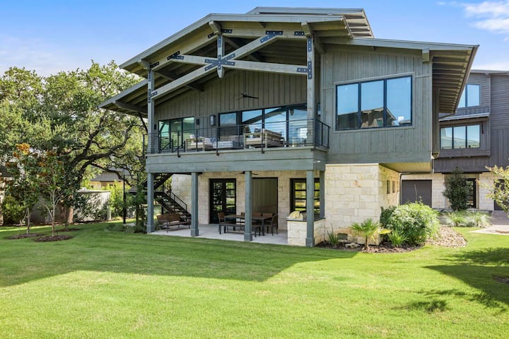 Luxe 3br Lake Escape | Bbq, Firepit & Pickleball - Lakeway, TX