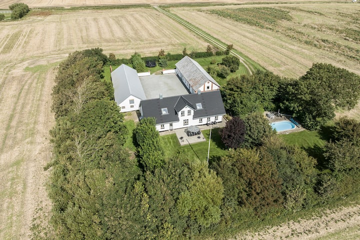 Large Holiday Home With A Pool And Space For The. - Denmark