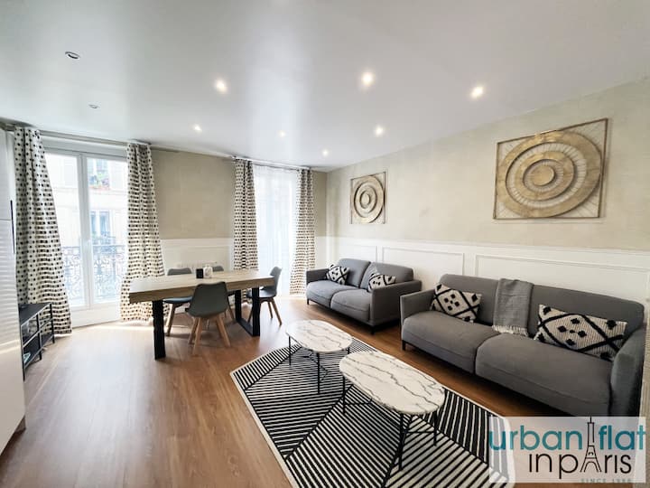 Urbanflat 23 - Appartement Central Avec Balcon - Paris