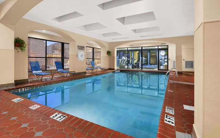 Indoor Pool | 2 Double | Wyndham Nola | 2 Units - New Orleans, LA