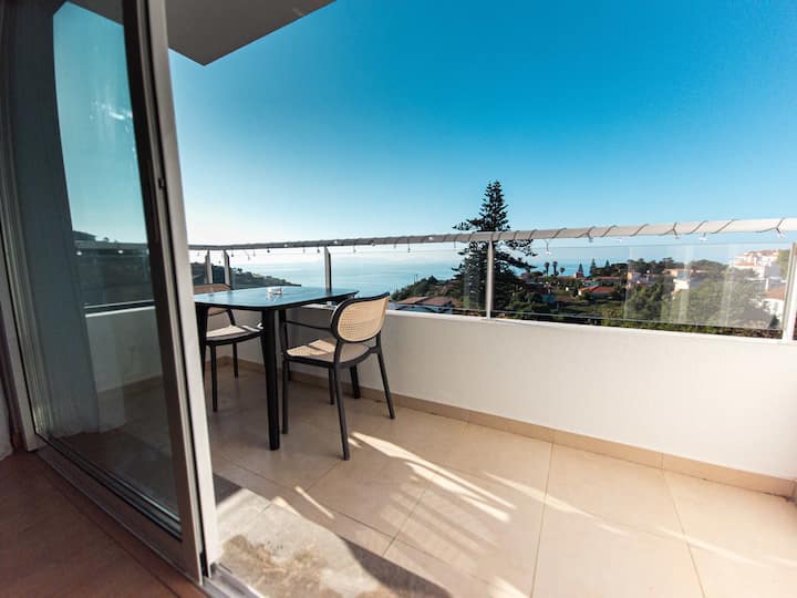 Sun Flower Avec Vue Sur L’océan - Caniço