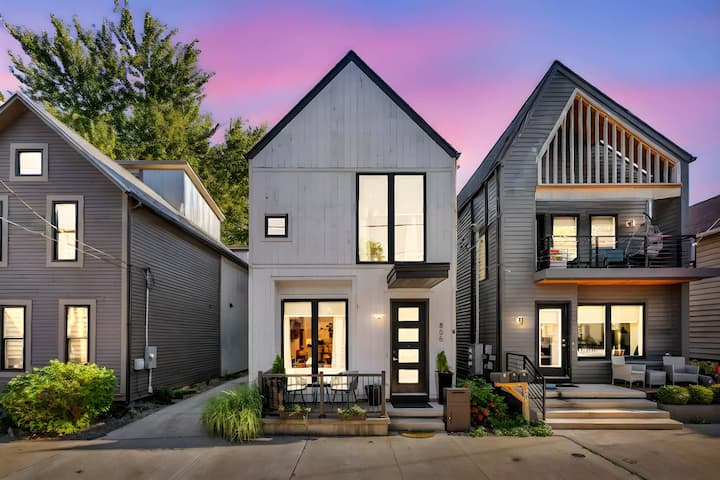 Stylish 3br Home In The Heart Of Tremont+mini Gym - Cleveland