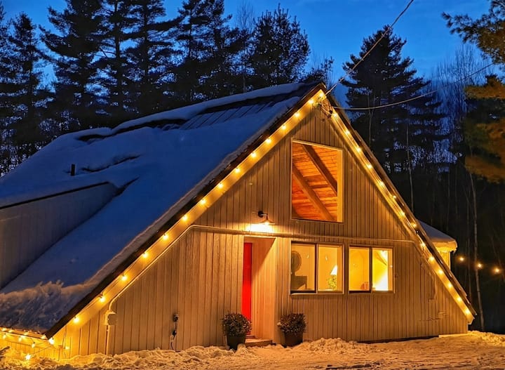 New Stratton Ski Haus: A-frame Nordic Retreat - Vermont