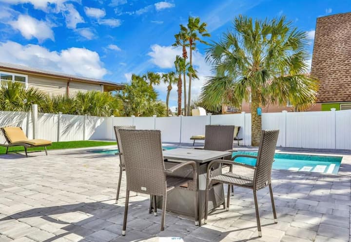 Bright 4br | Pool | Balcony | Firepit | W/d - St. Augustine, FL