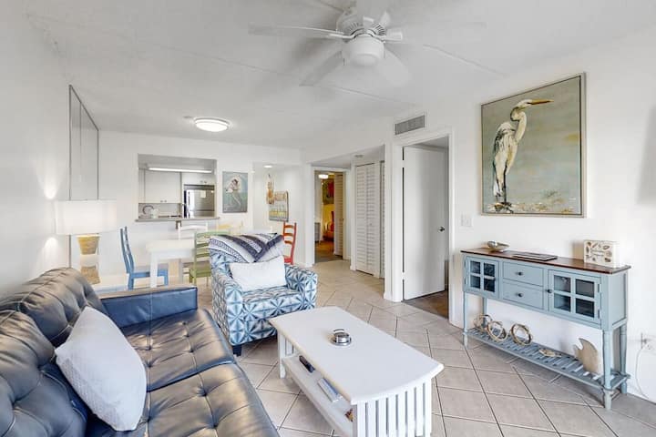 Sunny 2br Oceanfront 1st-floor | Patio | Pool - St. Augustine, FL