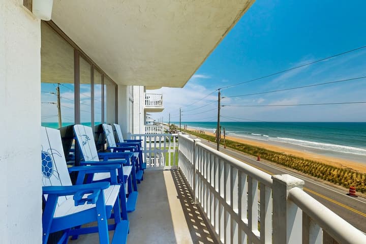 3br Oceanfront Condo With Pool & Tennis - Dogs Ok - Flagler Beach, FL