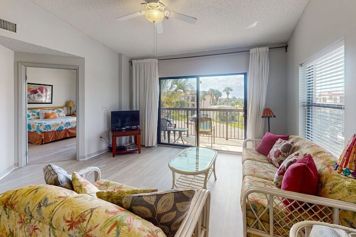 2br | Balcony | Pool | Tennis | Hot Tub - St. Augustine Beach, FL