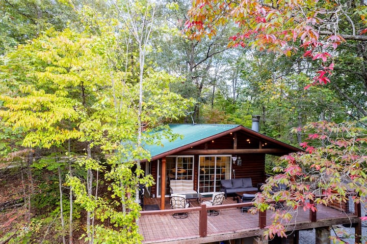 Cozy Smoky Mtn Cabin | Bryson City W/ Fire Pit - Bryson City, NC