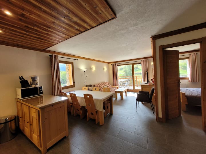 Très  Bel Appartement Vue Sur Pistes - Lanslevillard