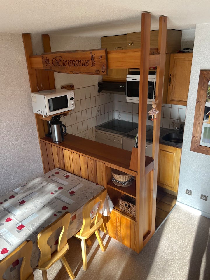 Charmant 2 Pièces Pour 4/6 Personnes - Bessans