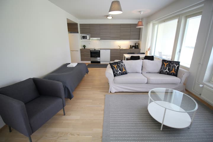 Stylish Apartment For 5 With Sauna - Lahti