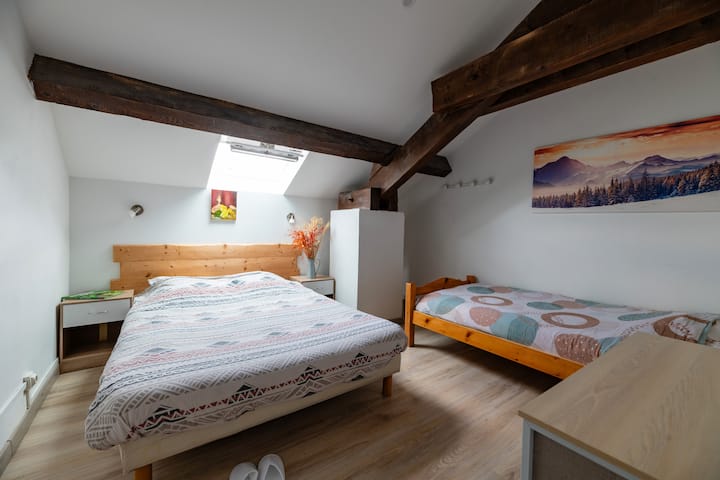 Chambre Les Carlines 4 - La Chapelle-en-Vercors