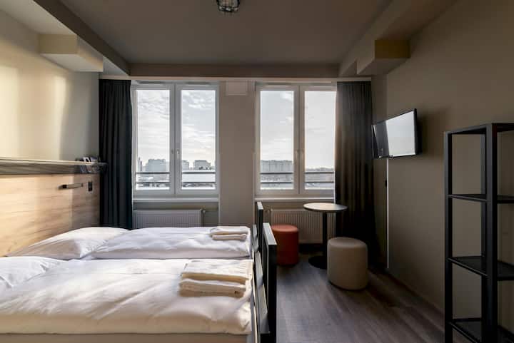 Private Twin Room At A&o Warschau Wola - Warsaw