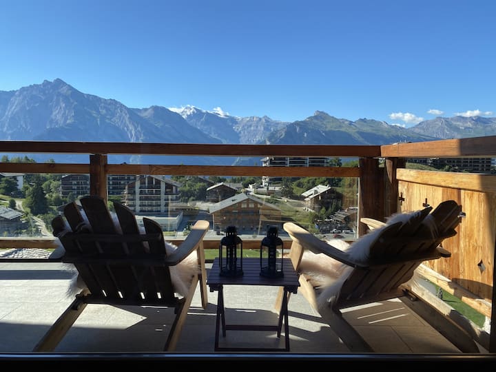 Grimpeur 9 Skis Aux Pieds, Accès Spa - Nendaz