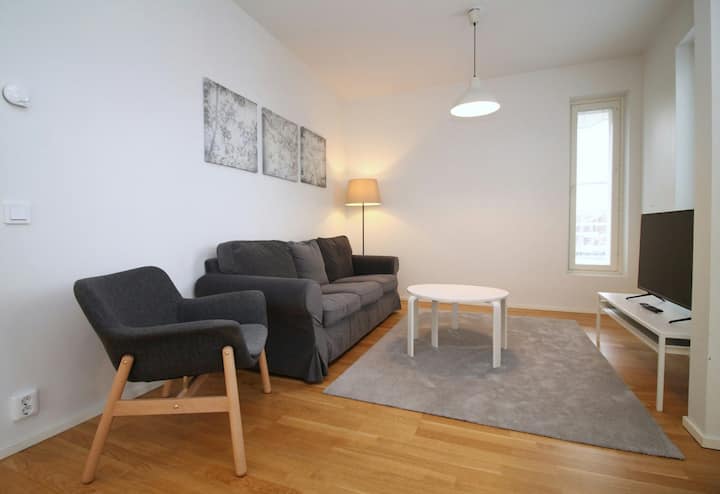 Spacious Apartment For 4 With Sauna - Turku