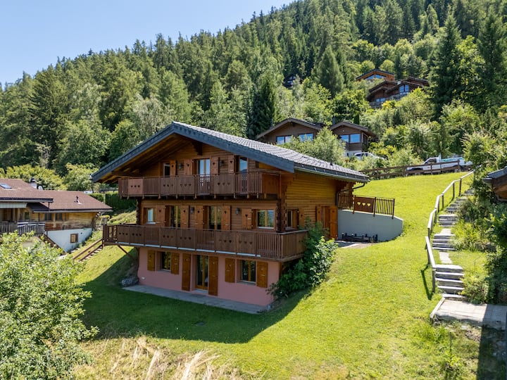 Chalet Chocolat - Great View - Nendaz
