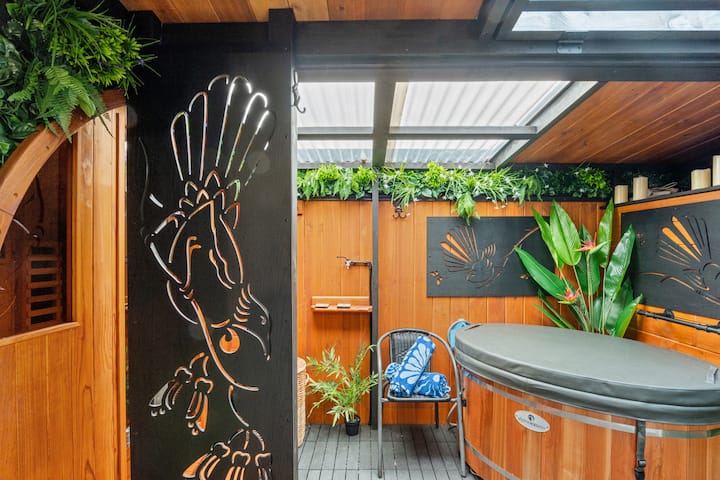 The Pegasus Bay Retreat - Sauna, Ice Bath, Hot Tub - Pegasus