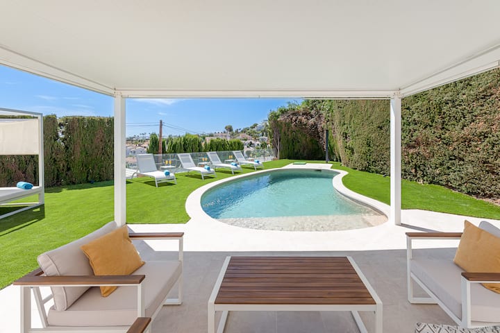 Chalet With Pool Jacuzzi And Beautiful Views - Mijas