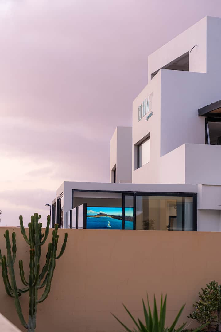 Moderno Apartamento Con Terraza Privada - El Cotillo
