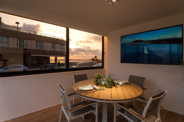 Cotillo Mar 4b Terrace & Lagoons Beach Walk - El Cotillo