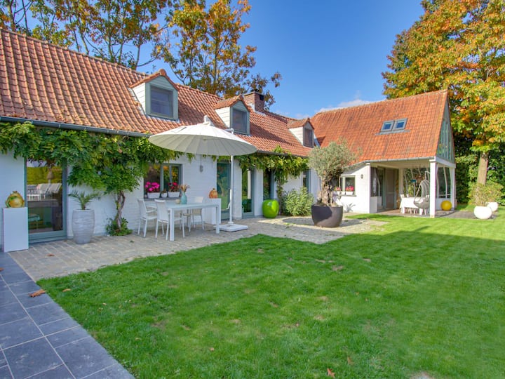 Une Charmante Maison De Vacances Avec Piscine. - Zwevegem