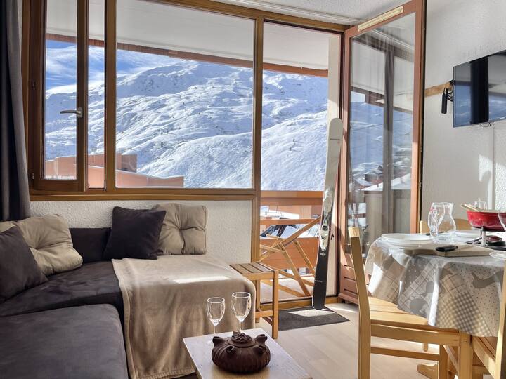 (Bo.332) Appartement Skis Aux Pieds Les Menuires - Les Menuires