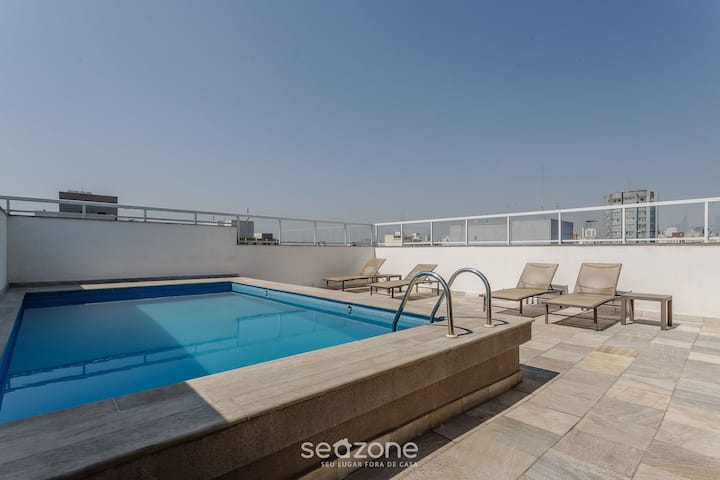 Apt In A Building W/ A Pool In Bela Vista Bva0303 - Moema