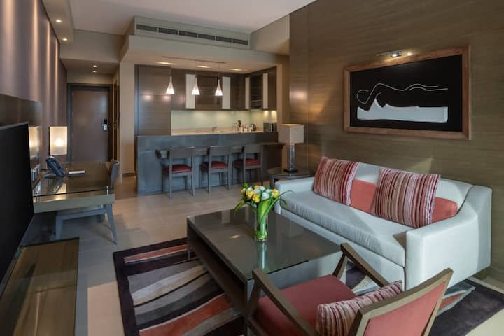 1bhk Apt With Gym,pool,parking - Khalifa Park - Abou Dabi