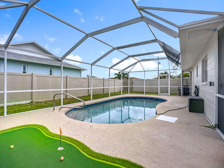 Venice Paradise 3br 2ba Pool Mini Putt - Venice, FL