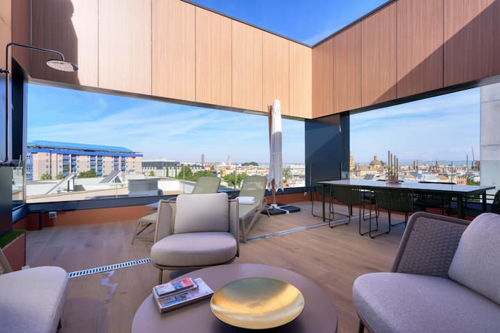 Premium Penthouse 3br, 4ba, Terrace, Parking&views - Seville, Spain