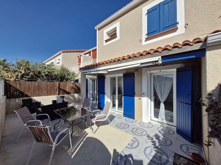 Villa 4 Pièces - 6 Couchages Le Barcares. Réf: 9ca - Le Barcarès