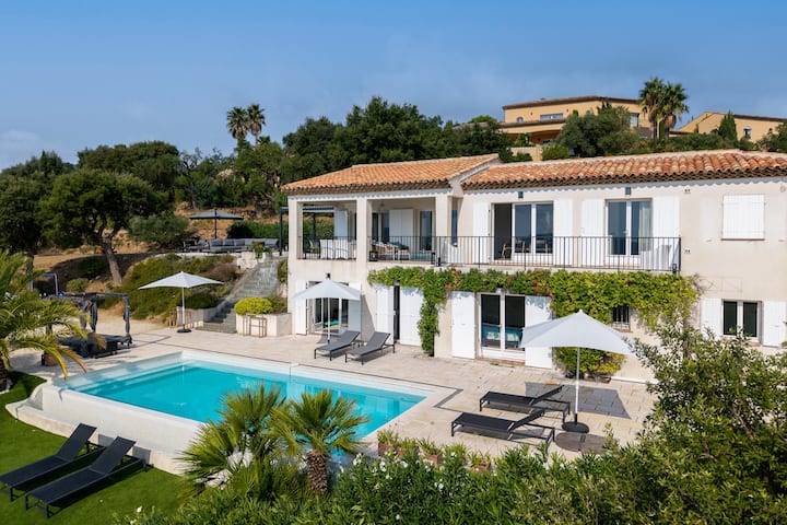 Villa Beau Rêve - Villa Climatisée Avec Piscine - Grimaud