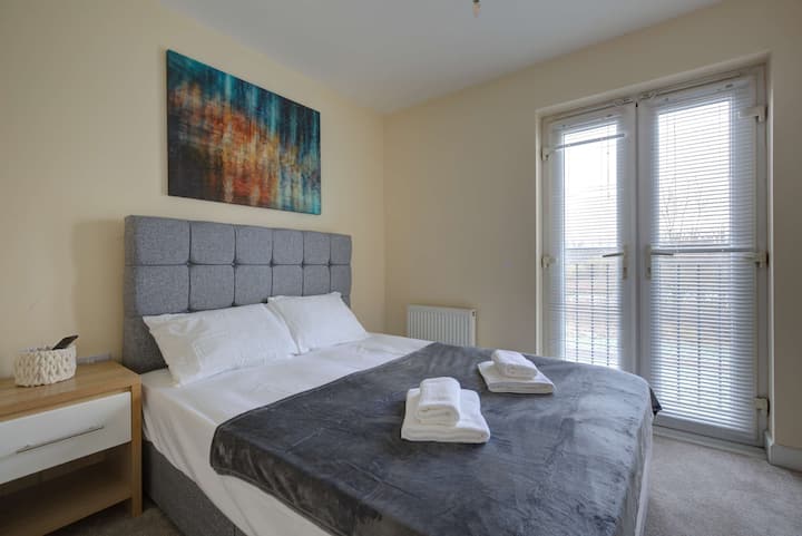 Bright Home + Private Garden In Hampton Hargate - Peterborough, Royaume-Uni