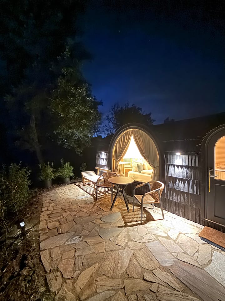 Feinzeit Chalet Ebony | Sauna, Natur, Entspannung - Deutschland