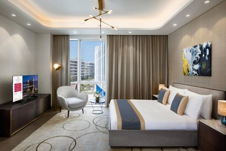 2 Bedroom Apartment City View Near Qaryat Al Hidd - Abu Dhabi