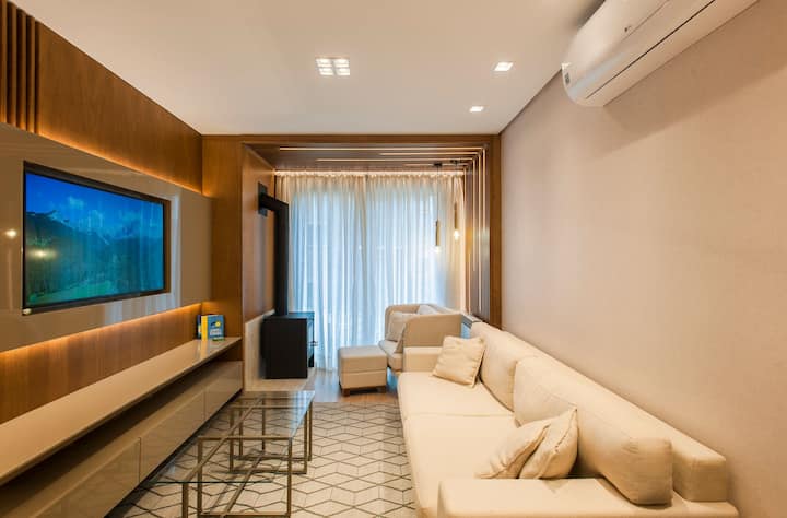 Lindo Apartamento Para 4 Pessoas Em Canela - Canela