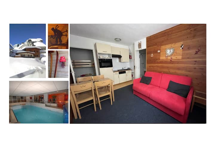 Studio Pour 4 Personnes - Gourette