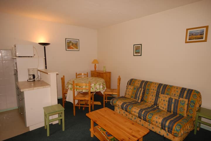 Studio Pour 6 Personnes - Gourette