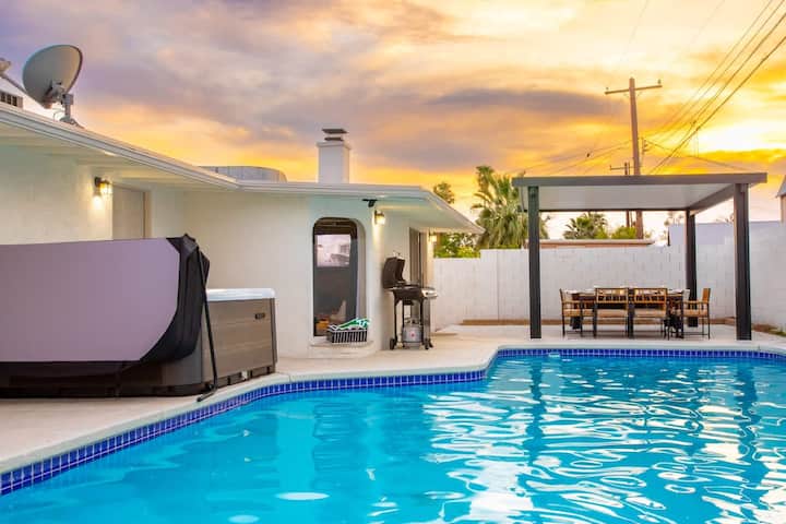 4br Tranquil Escape W/ Pool, Bbq, & Hot Tub In Nlv - Las Vegas