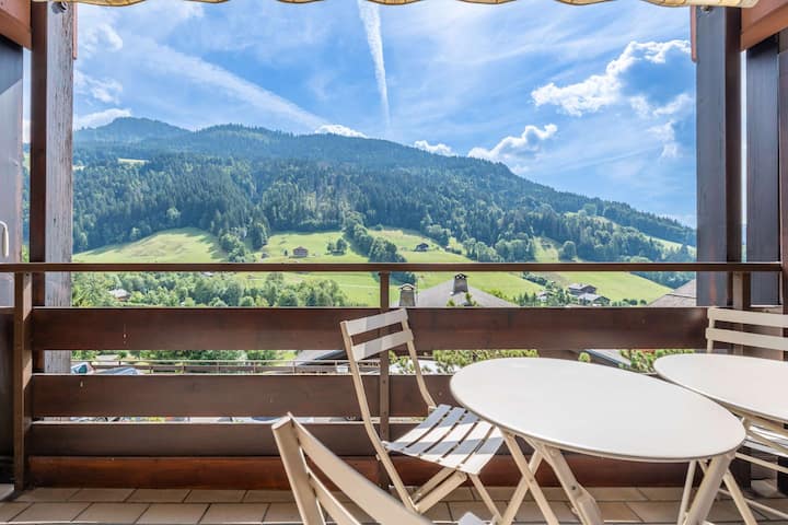 Appartement Lumineux, Panorama Alpin - Le Grand-Bornand