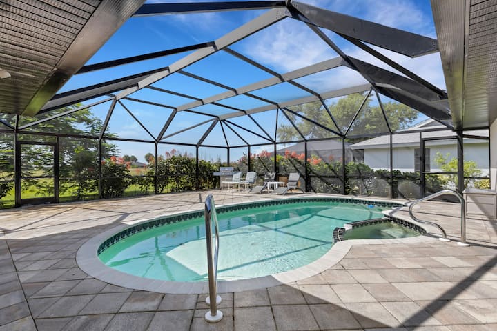 Boca Grande Getaway 4br 2ba Golf Course Pool - Englewood, FL