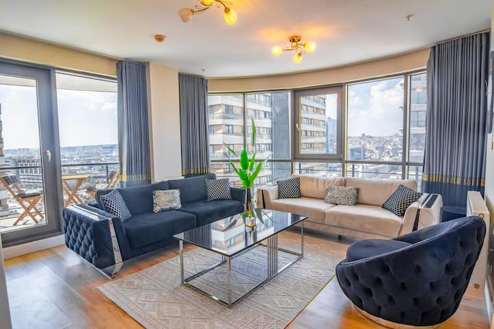 Stylish Cozy 3 Bdr Apart & Balcony - Başakşehir