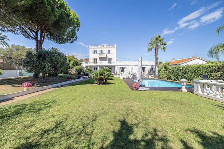Villa A/c 8ch/15p Avec Piscine & Tennis - Antibes - Antibes
