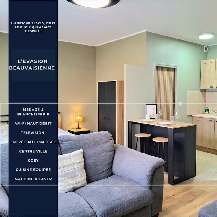 L'évasion Beauvaisienne - Centre-ville - Wifi 6 - Beauvais