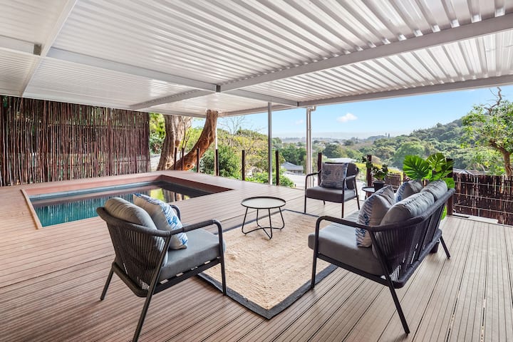 Durban North House Solar Pool Braai Views - Durban